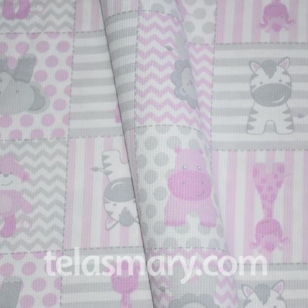 Pique zoo rosa 00 | Telasmary